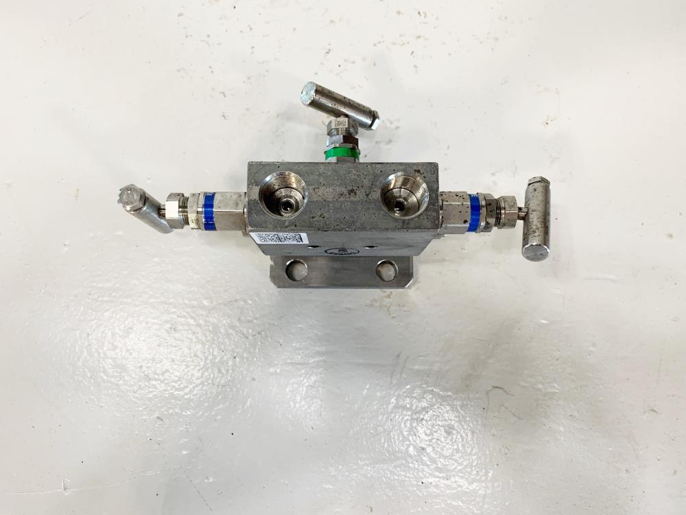 Rosemount 1/2" NPT 316SS Integral Manifold Valve C30403-1220-0000 ...