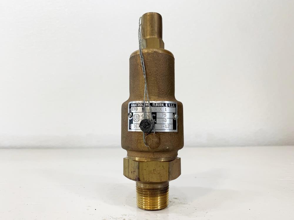 Aquatrol 3/4" x 1" NPT 75# Bronze Relief Valve 89B