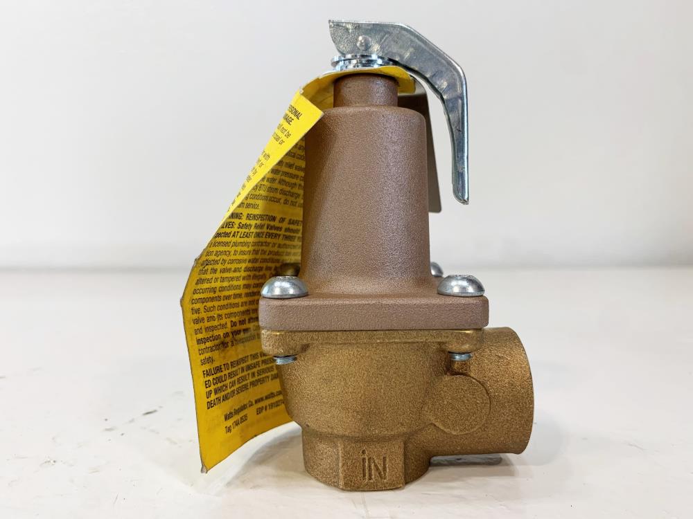 Watts 3/4" NPT 125# Bronze Relief Valve M3, 174A