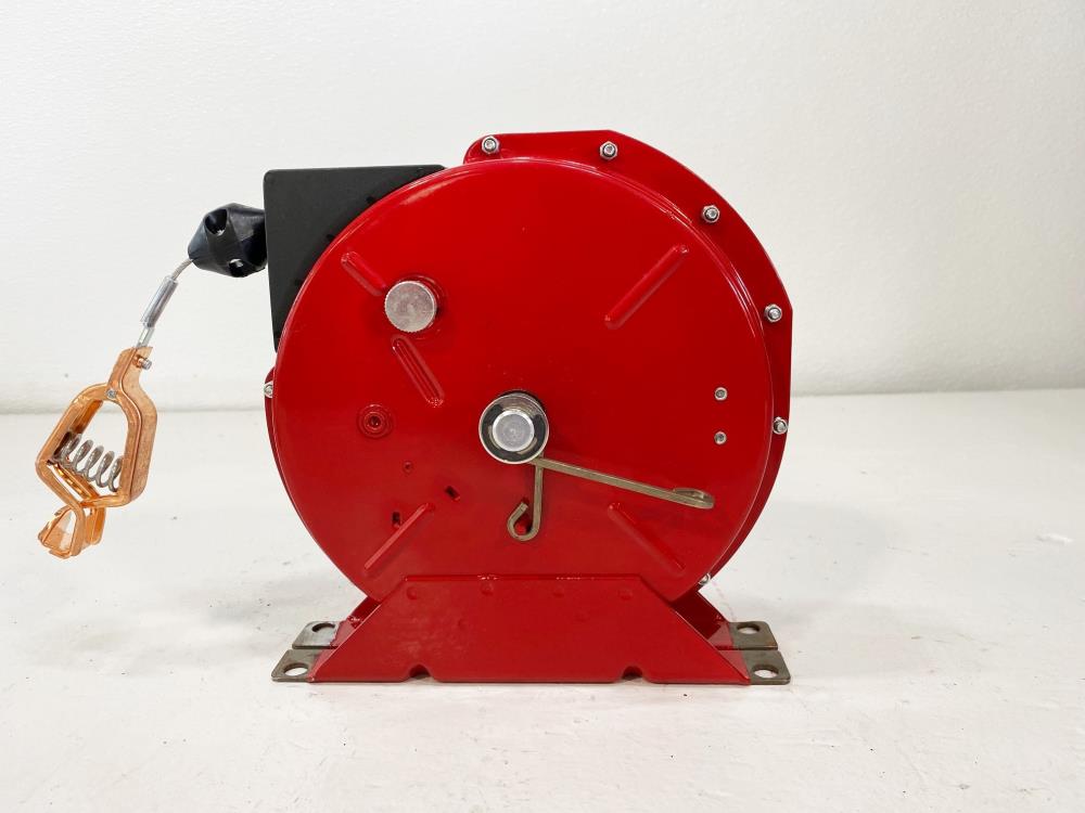 ReelCraft G 3050 Heavy Duty Static Discharge Reel, 50 Ft. Cable w/ Lock