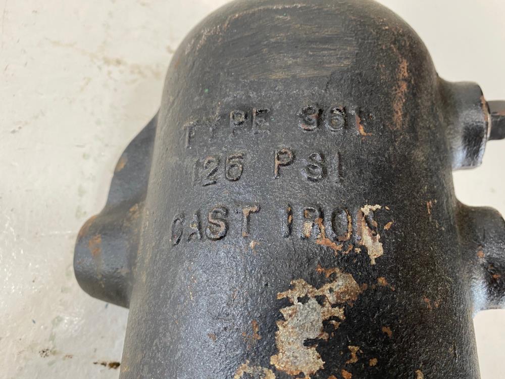 Fisher Type 361 Cast Iron Steam Trap 3/4", 125 PSI