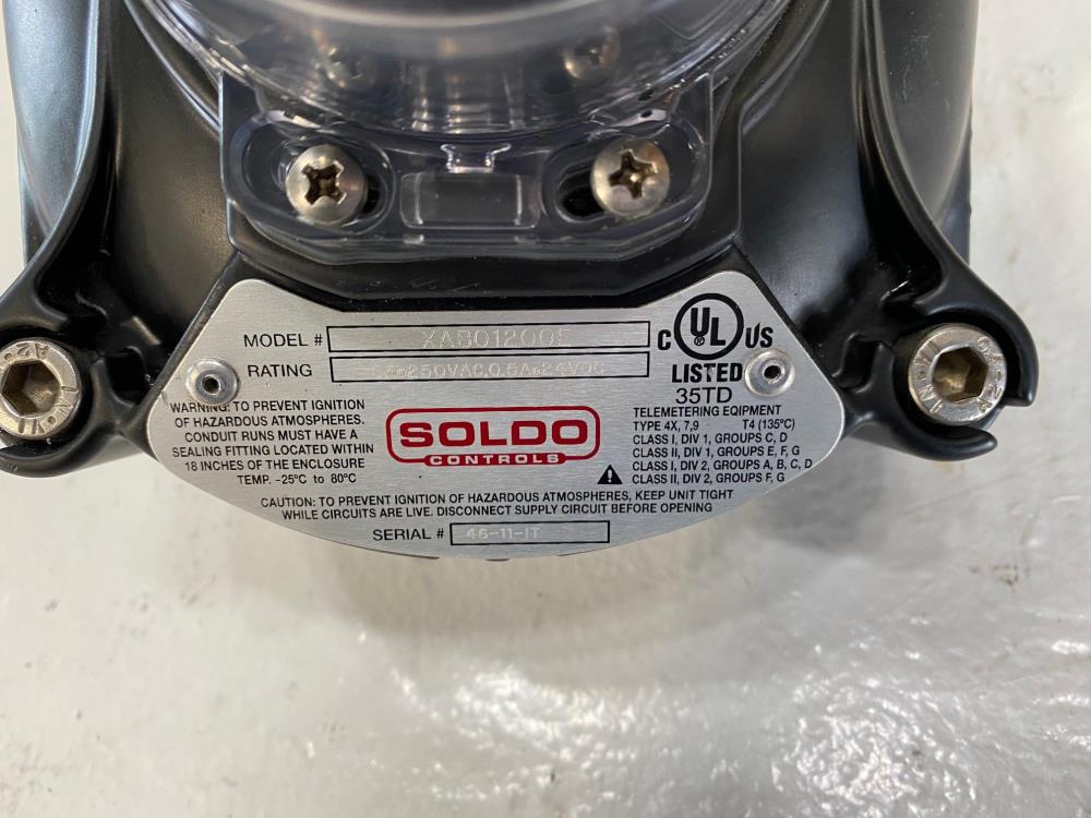 Soldo Controls Limit Switch XAB01200E