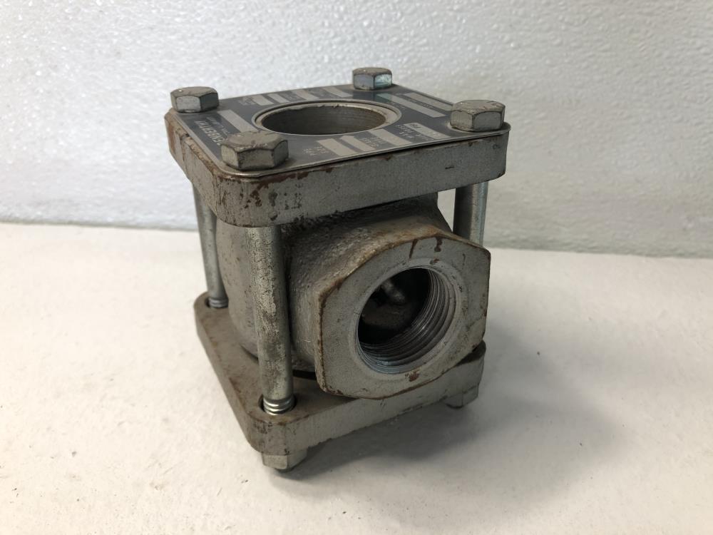 Penberthy SFR 1" NPT Steel Sight Flow Indicator w/ Rotor