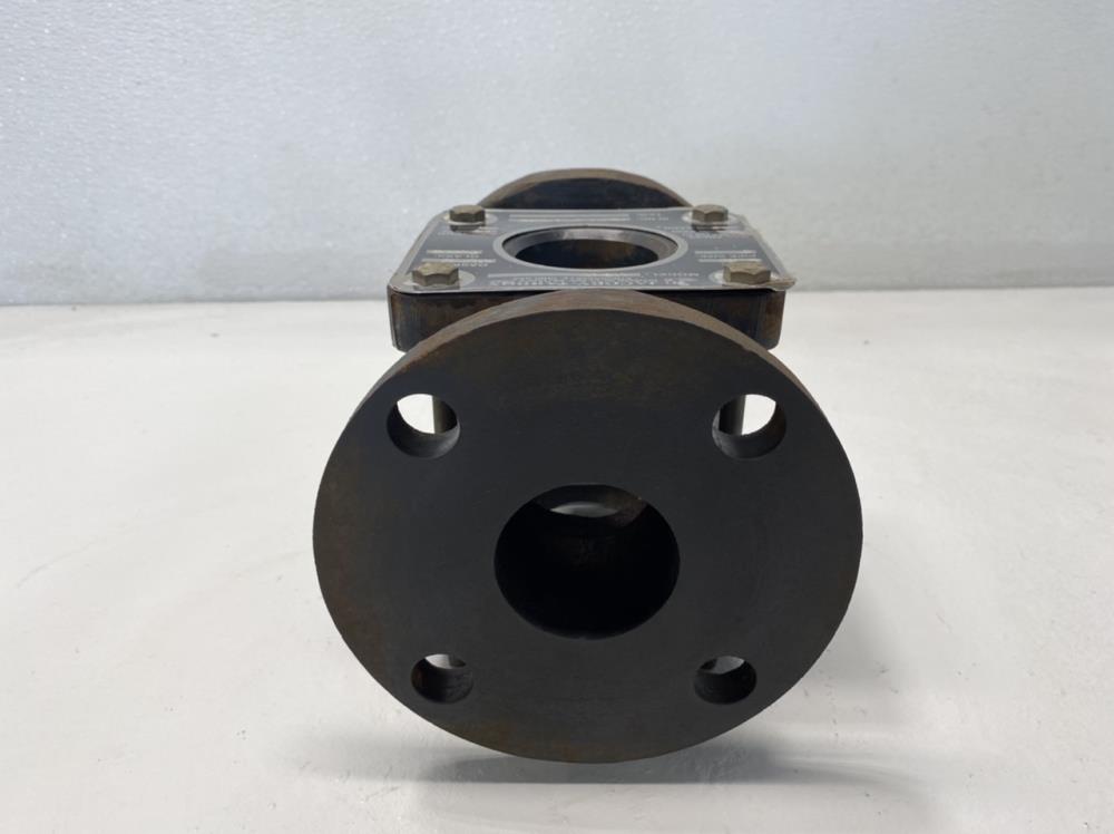 Jacoby Tarbox 2" Flanged Cast Iron Sight Flow Indicator w/ Flapper 910-FA