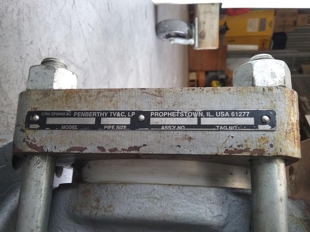 Penberthy 4" Flanged WCB Sight Flow Indicator w/ Flapper SFF-4