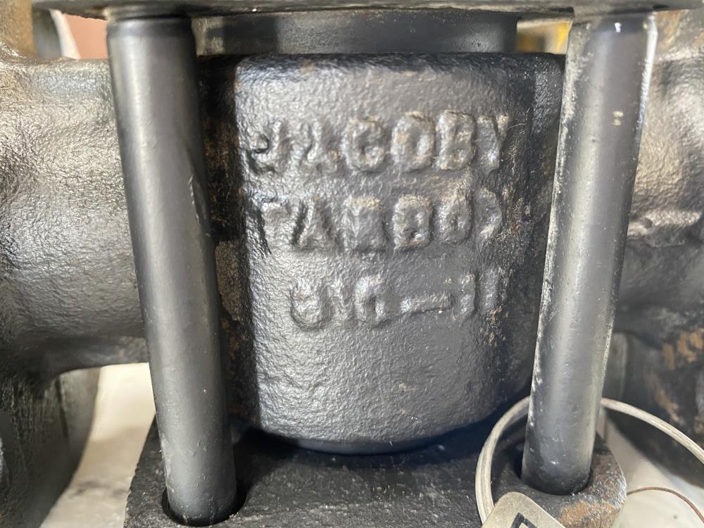 Jacoby Tarbox 1" Flanged WCB Sight Flow Indicator, Plain Style 910-1B