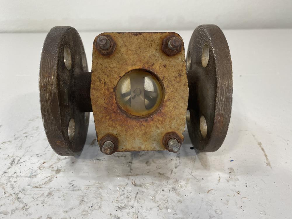 Penberthy 3/4" Flanged Stainless Sight Flow Indicator w/ Rotor SFR-3/4FJ