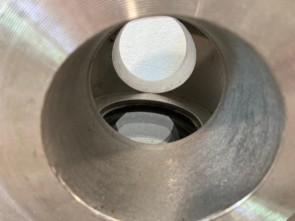 Jacoby-Tarbox 4” 316SS Plain Style Sight Glass Flow Indicator 910-FA-DW