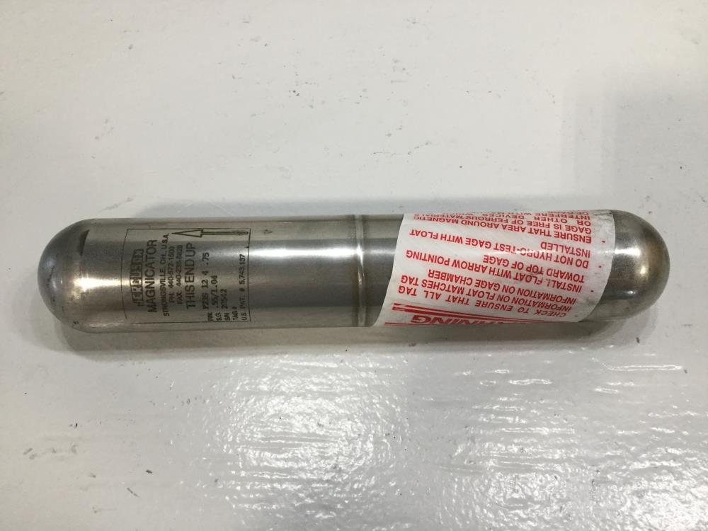 Lot of (3) Jerguson Magnicator Magnetic Level Floats F23S 12 4 .75 ...