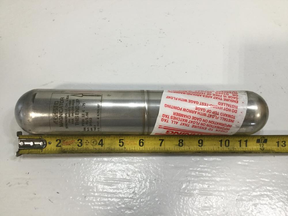 Lot of (3) Jerguson Magnicator Magnetic Level Floats F23S 12 4 .75 ...