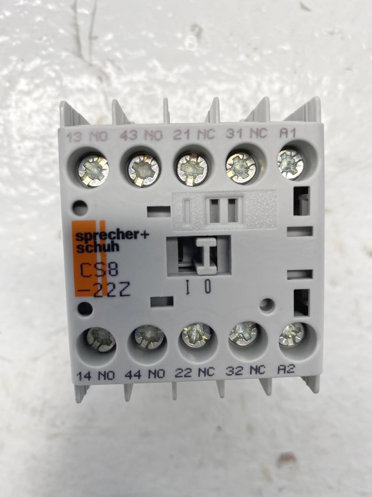 Lot of (2) Sprecher + Schuh Control Relays CS8-22Z-120