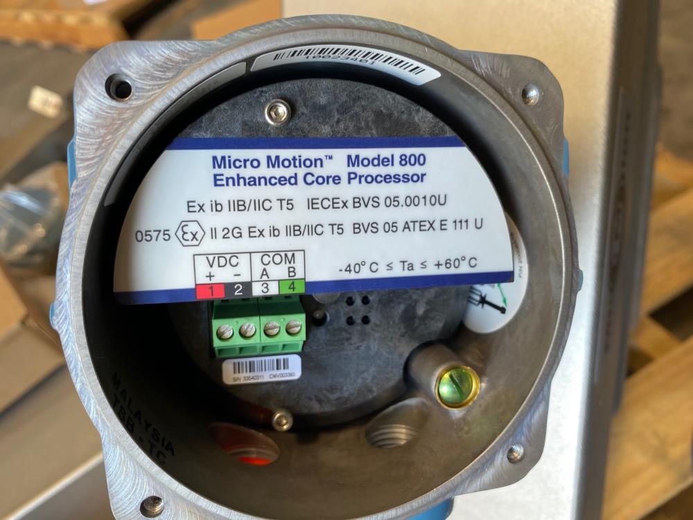 Micro Motion 2" x 1-1/2" 150# 316 Stainless Flow Meter ...