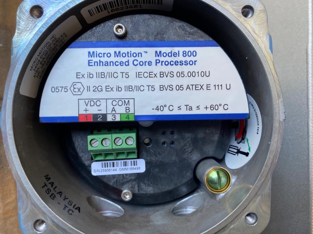 Micro Motion 2" x 1-1/2" 150# 316 Stainless Flow Meter ...