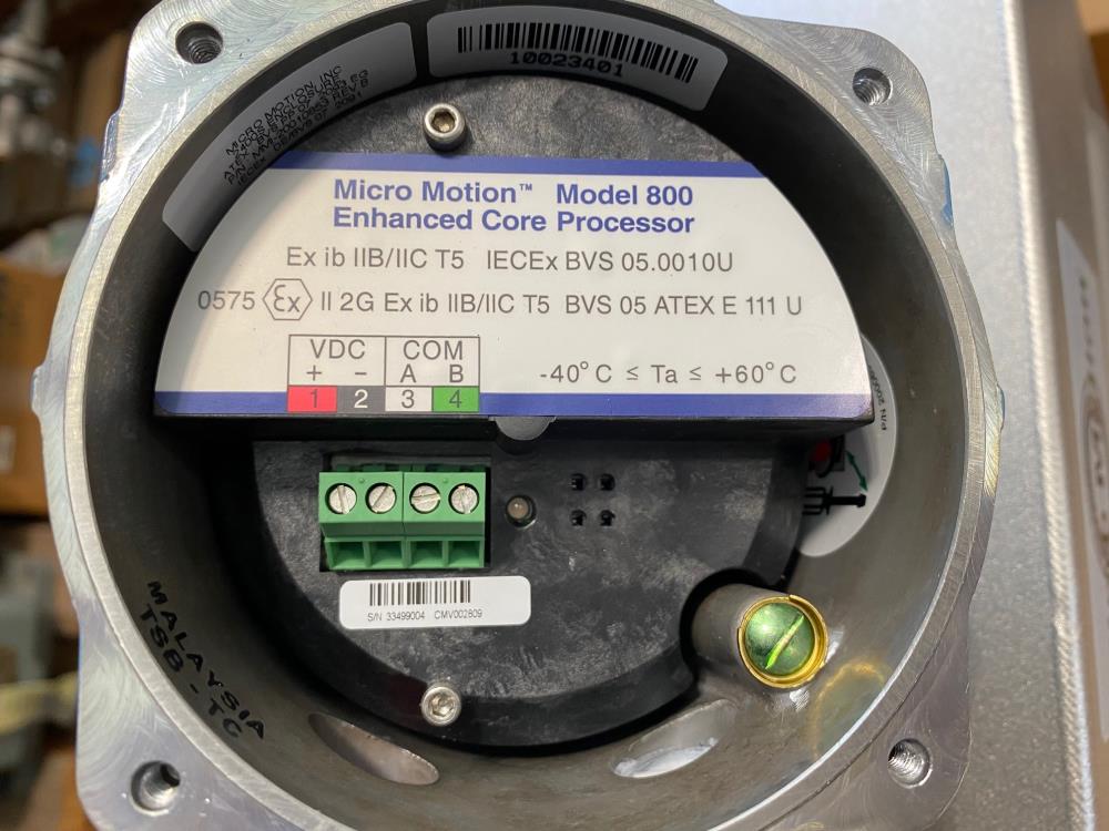 Micro Motion 2" x 1-1/2" 150# 316 Stainless Flow Meter ...