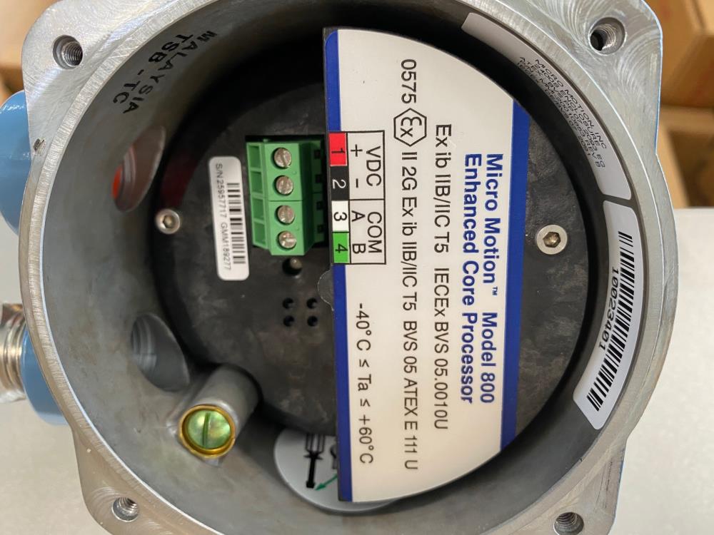 Micro Motion 2" x 1-1/2" 150# 316 Stainless Flow Meter ...