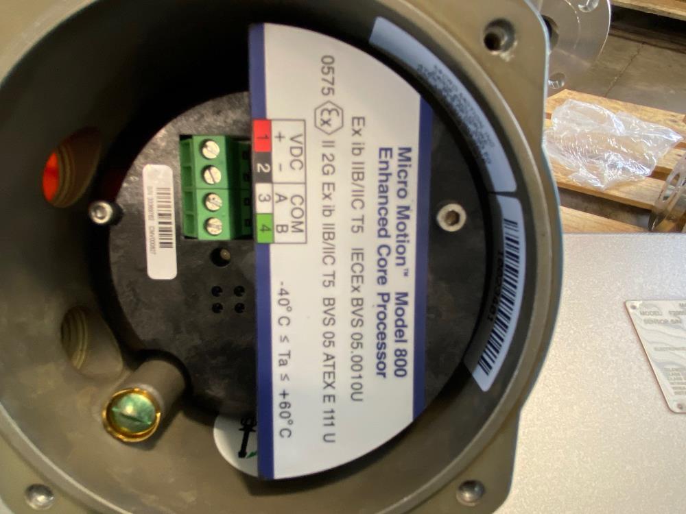 Micro Motion 2" x 1-1/2" 150# 316 Stainless Flow Meter ...