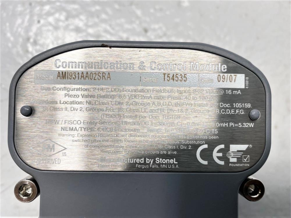 Axiom StoneL Communication and Control Module AMI931AA02SRA