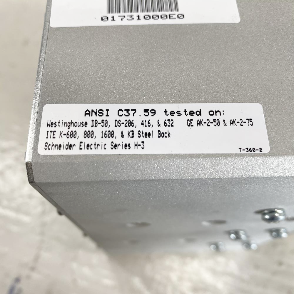 Utility Relay Company AC-PRO AC Trip Unit W/ Quick Trip B-521R-P2