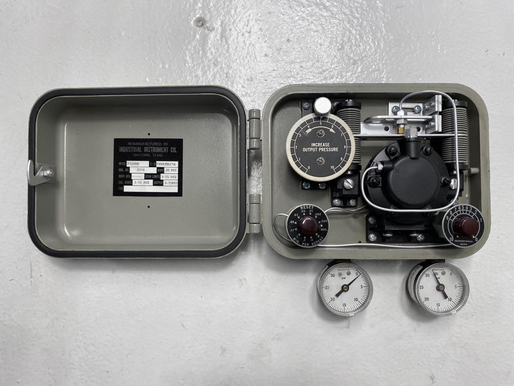 Fisher Multi-Trol 2516 Pneumatic Receiver Controller 3-15 PSI
