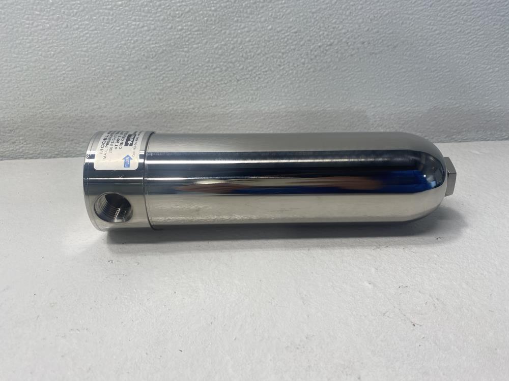 Parker Balston 45S6 High Volume T-type Sample Filter, Stainless Steel