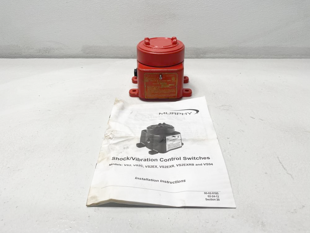 Murphy Explosion-Proof Shock and Vibration Switch 24VDC, VS2EXR-24