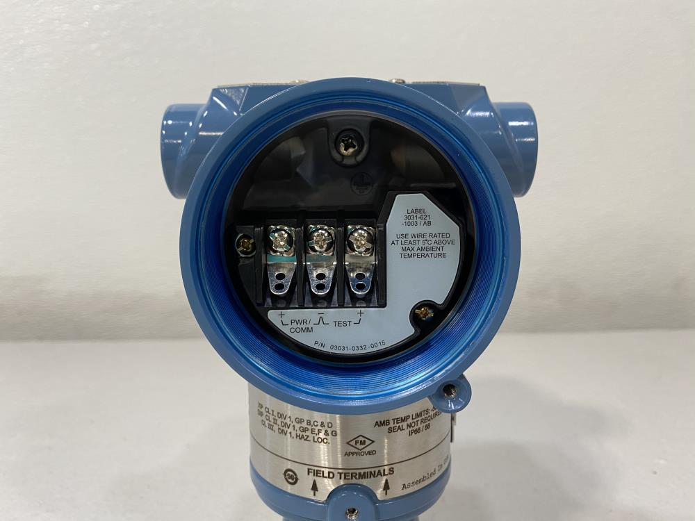 Rosemount 3051 Pressure Transmitter 0-150 PSI, 3051TG2A2B21AB4E5M5