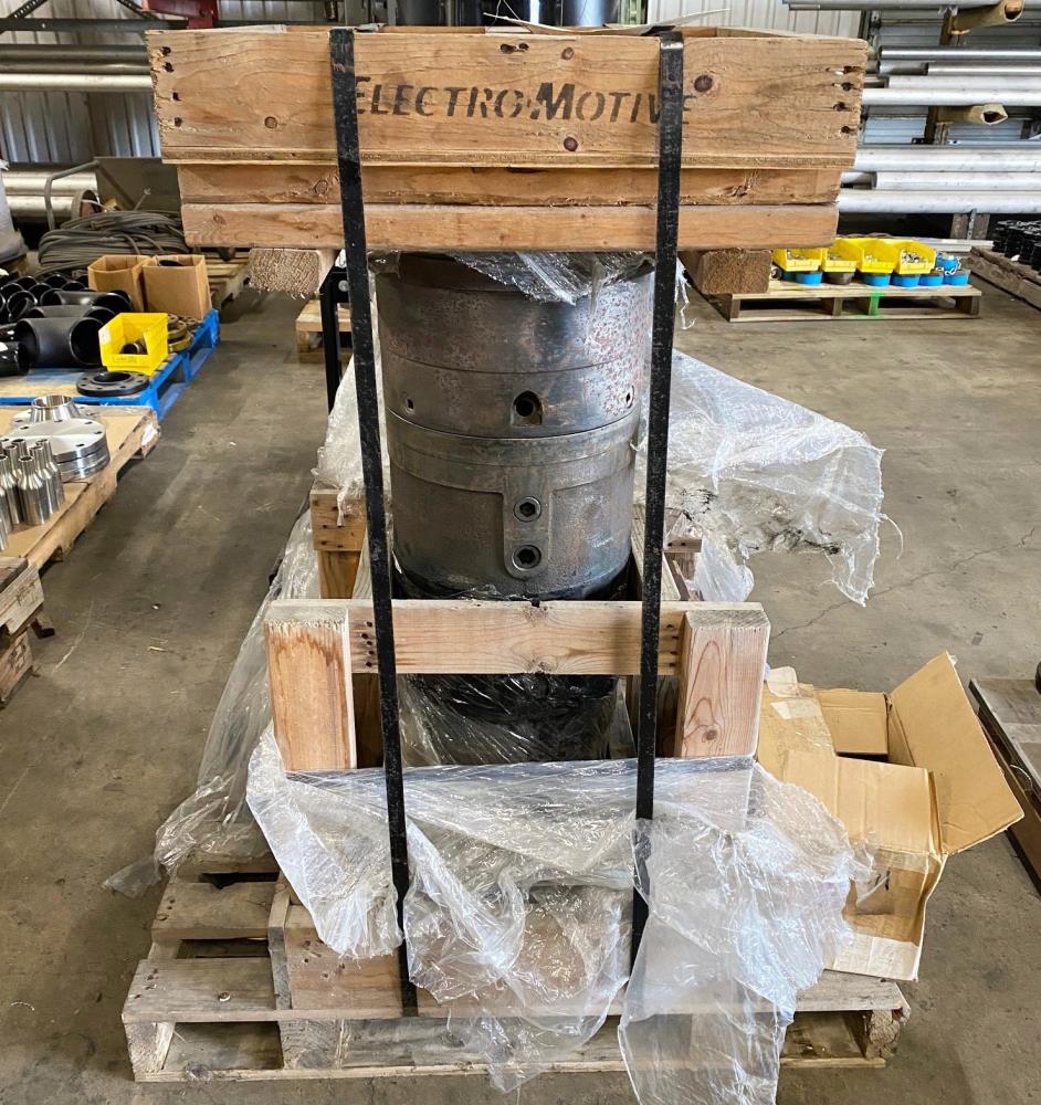 Electro Motive Diesel Engine Power Rack, Locomotive Train Cylinder Piston