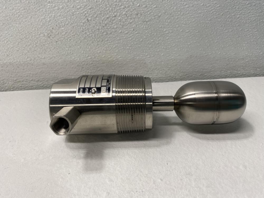 Pathway 2" NPT Stainless Steel Pneumatic Float Level Control Switch ...