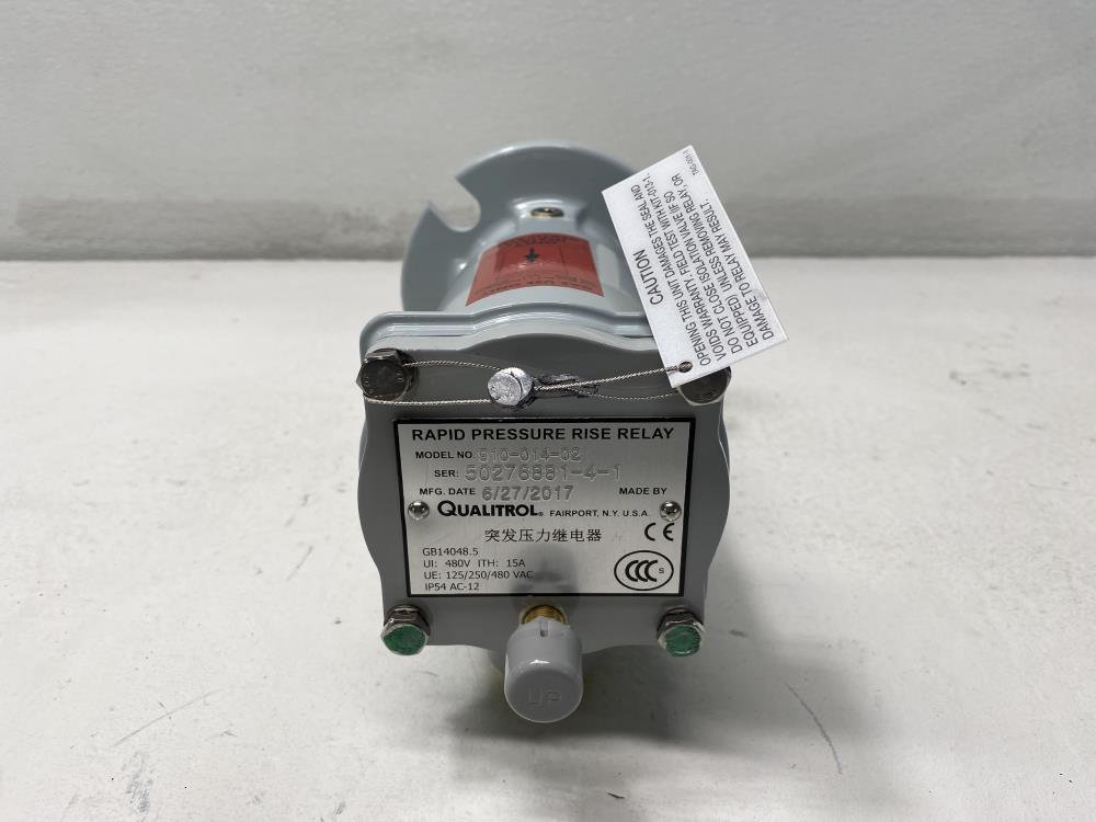 Qualitrol Rapid Pressure Rise Relay 910-014-02