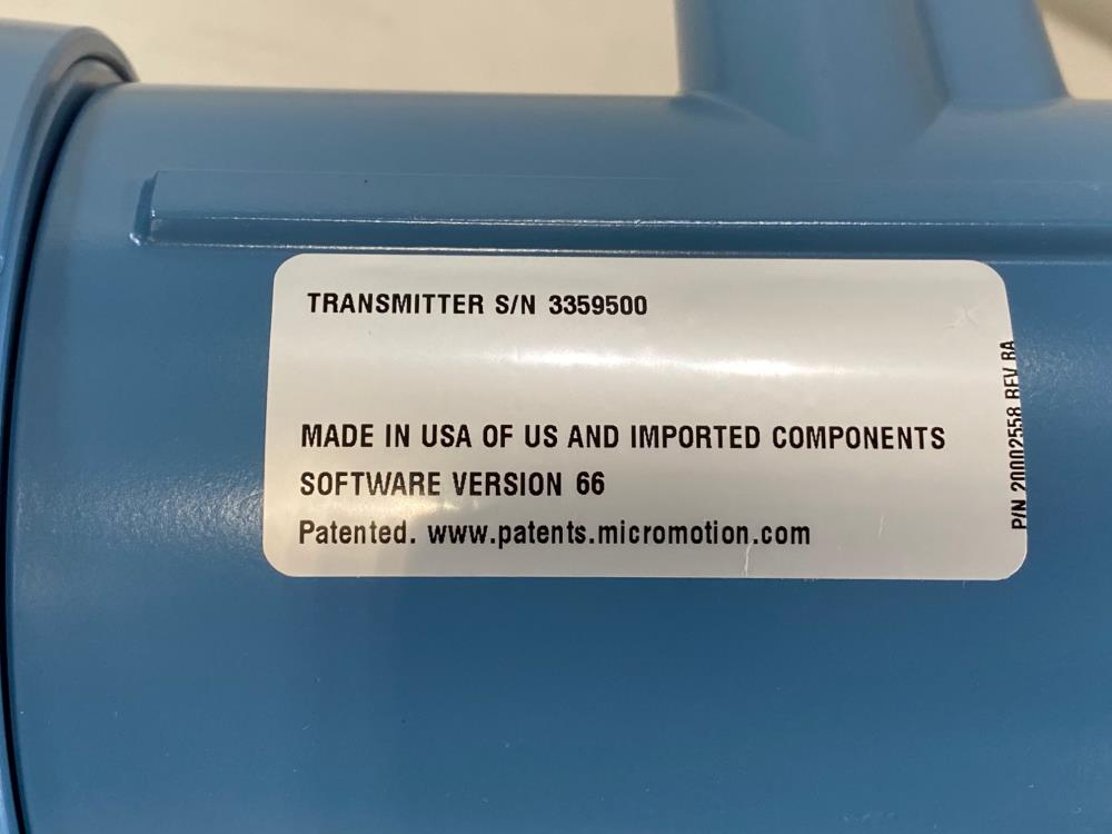 Micro Motion Transmitter 2700C12BBAEZZZ