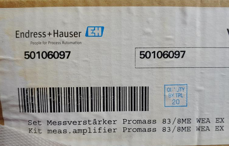 Endress Hauser Amplifier Promass 83/ Board 50106097 * Factory Sealed