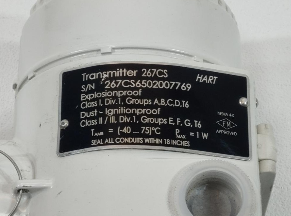 ABB Pressure Transmitter D-32425 Minden Model 267CS