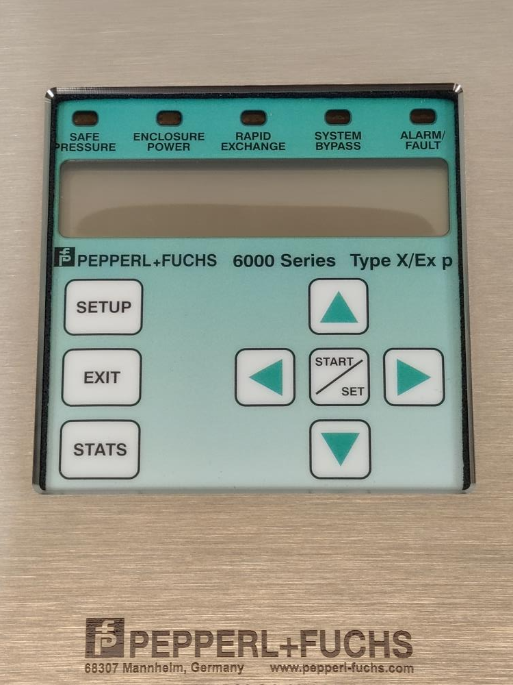 Pepperl And Fuchs 6000 Series Purge Pressurization System Model 6000 Type X