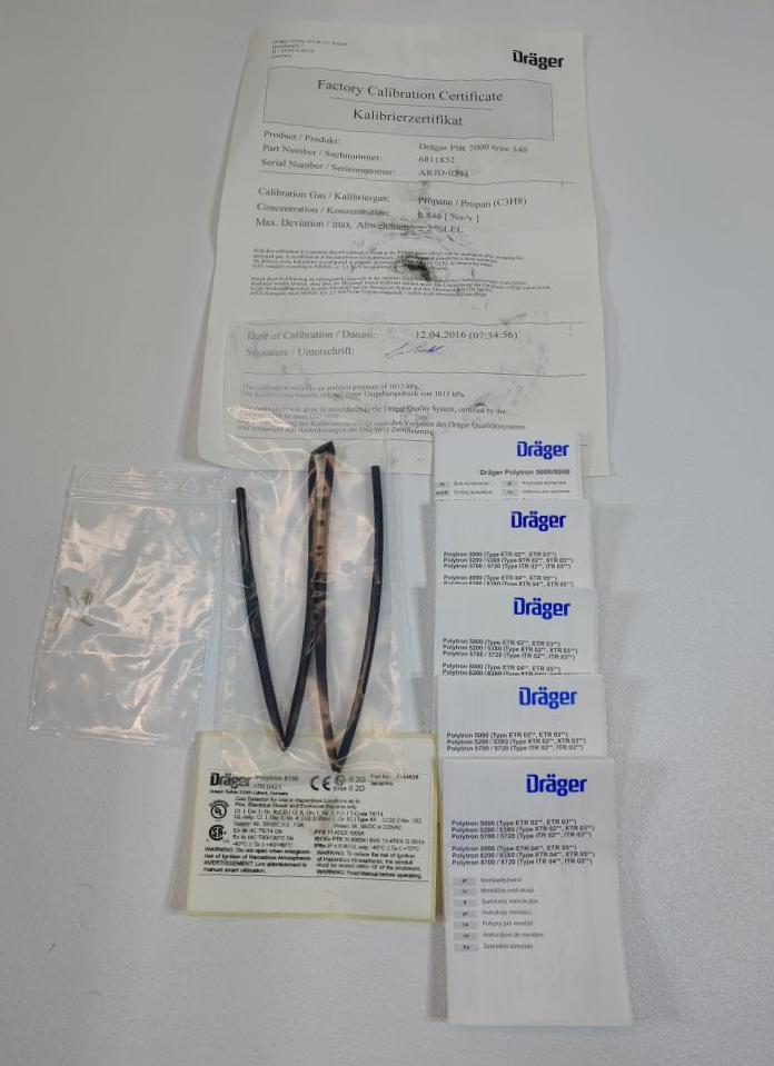 Drager Polytron 8700 Infrared Transmitter Flammable Gas Detection