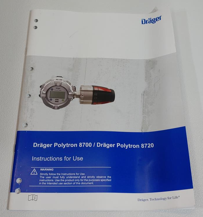 Drager Polytron 8700 Infrared Transmitter Flammable Gas Detection