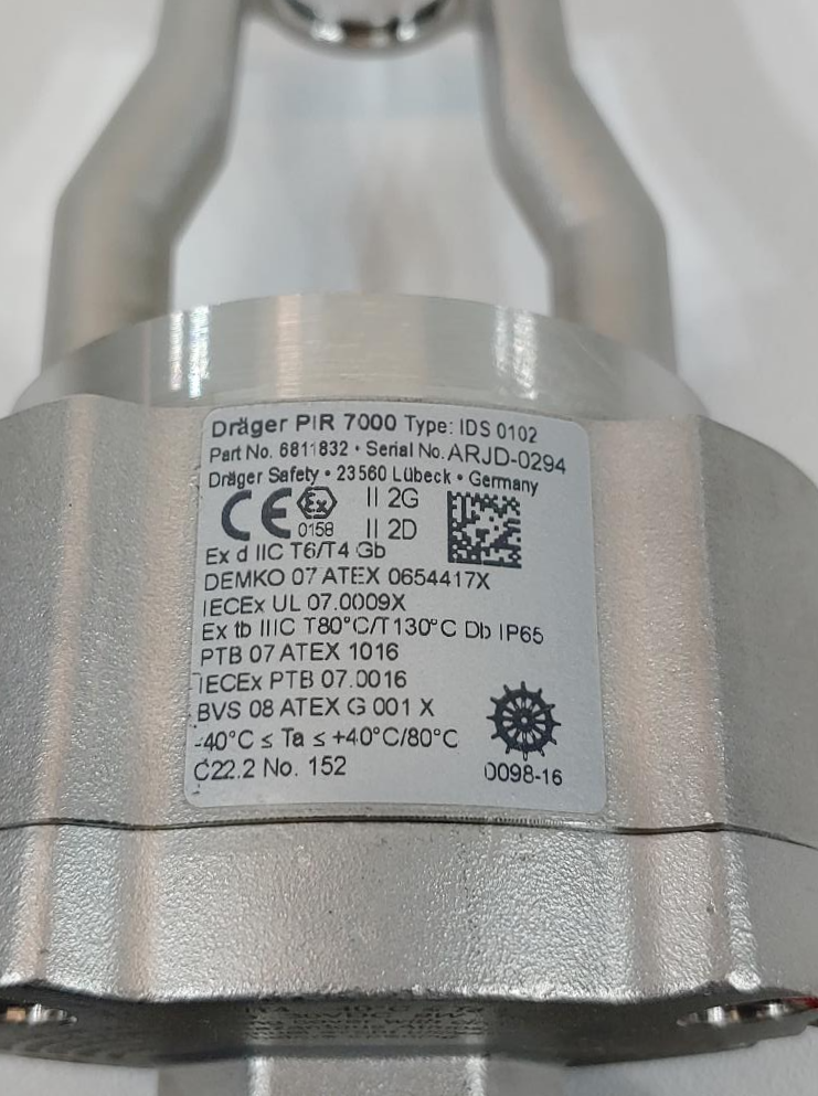 Drager Polytron 8700 Infrared Transmitter Flammable Gas Detection