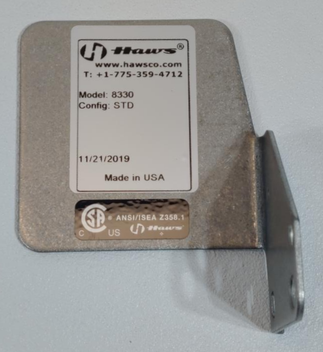 Haws Axion MSR Emergency Safety Shower and Eye Face Wash 8330