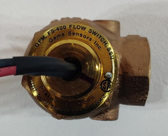 Gems 3/4" FNPT Bronze Pilot Duty Flow Switch Model FS-400