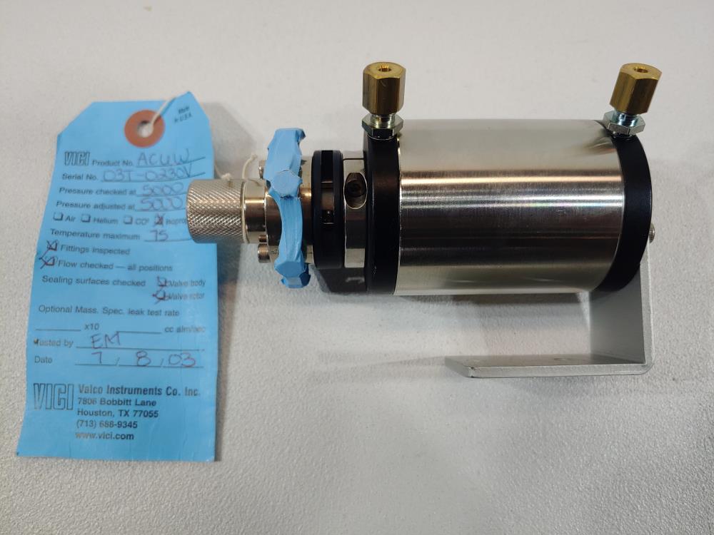 VICI Valco 6-Port Analytical High Performance Liquid Chromatography Valve AC6W