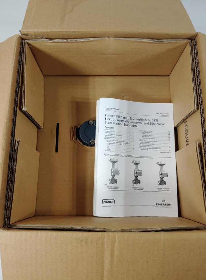 Fisher Control Valve Positioner Type 3582