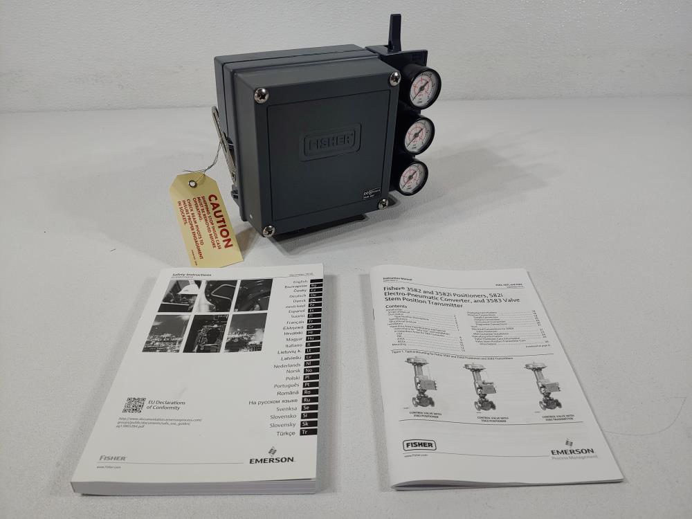 Fisher Control Valve Positioner Type 3582