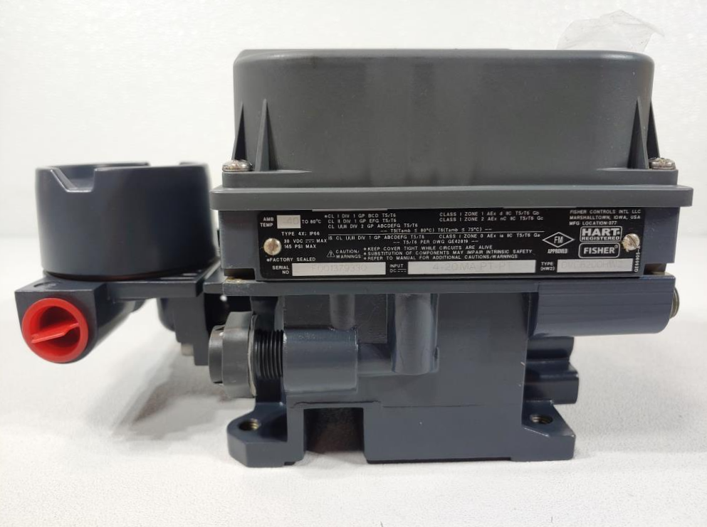 Fisher Fieldvue DVC6200 Digital Single Action Valve Positioner DVC6200HW2