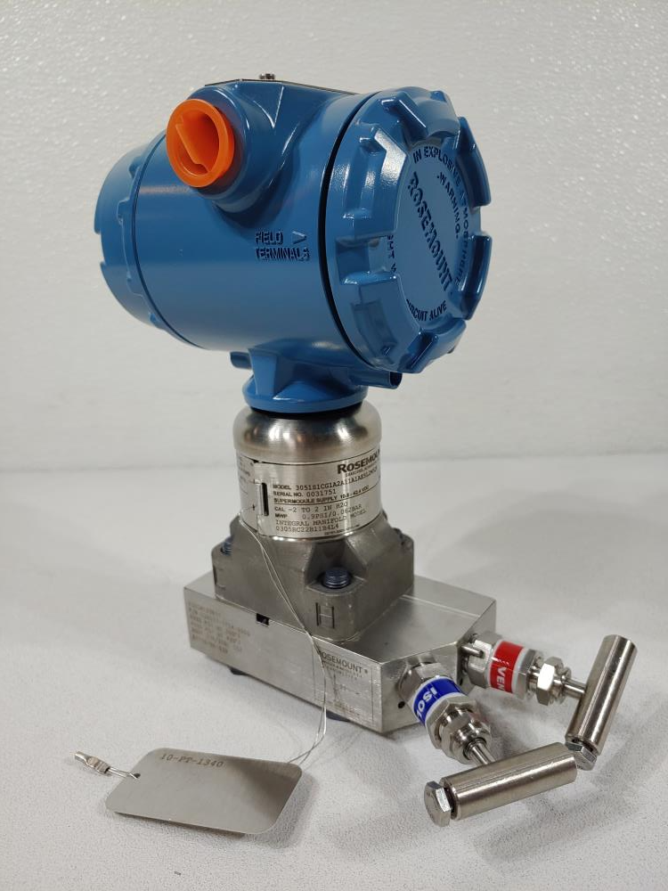 Rosemount 3051 Smart Pressure Transmitter 3051S1CG1A2A11A1AE5L2M5Q8