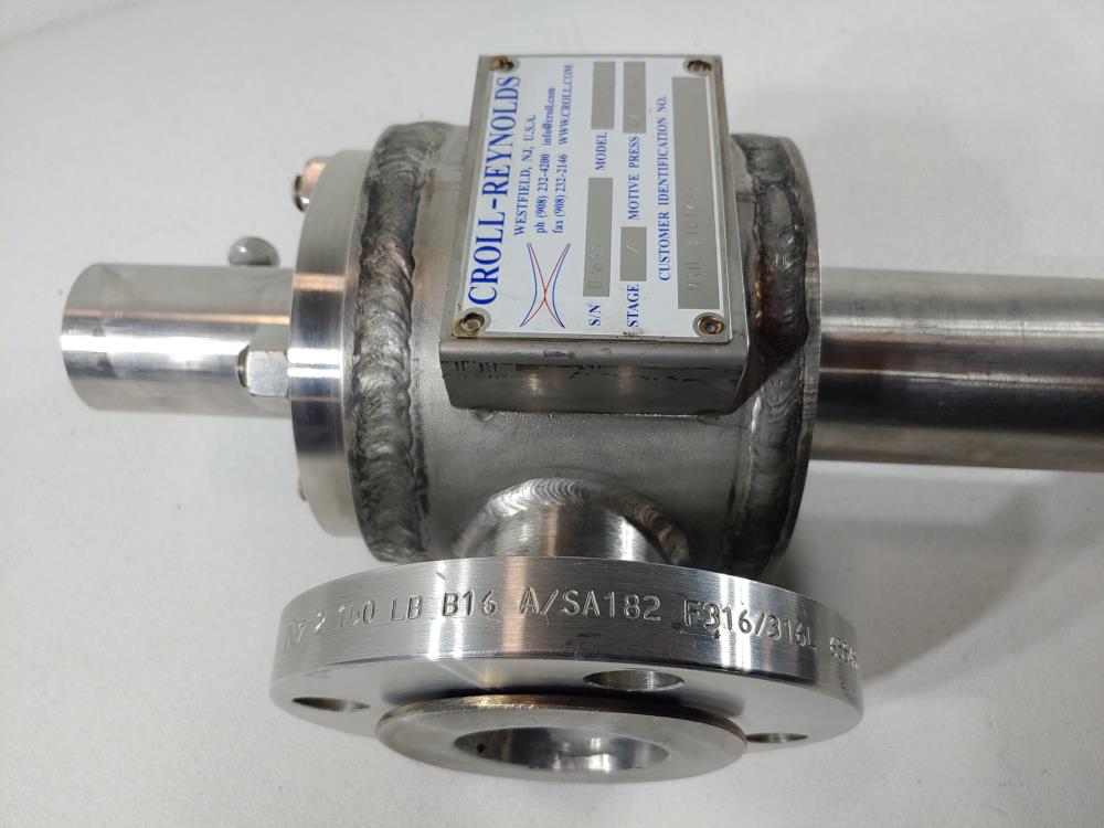 Croll-Reynolds Z (1st Stage) Steam Ejector Model# 102