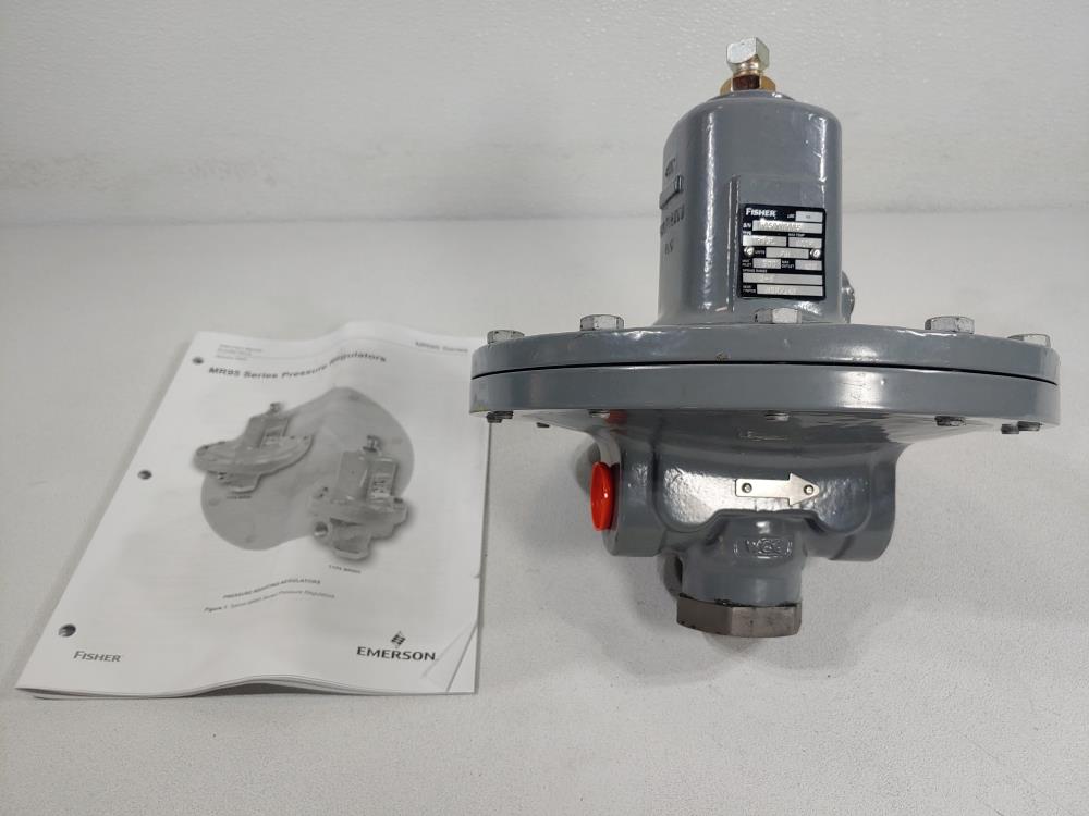 Fisher 3/4" WCC MR95L Pressure Regulator