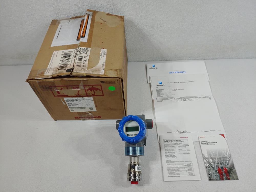 Honeywell STG700 SmartLine Gauge Pressure Transmitter STG77L-E1G000