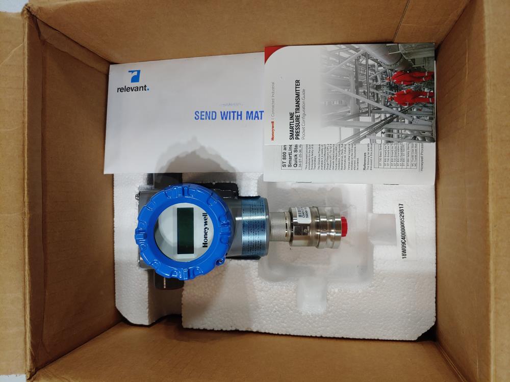 Honeywell STG700 SmartLine Gauge Pressure Transmitter STG77L-E1G000