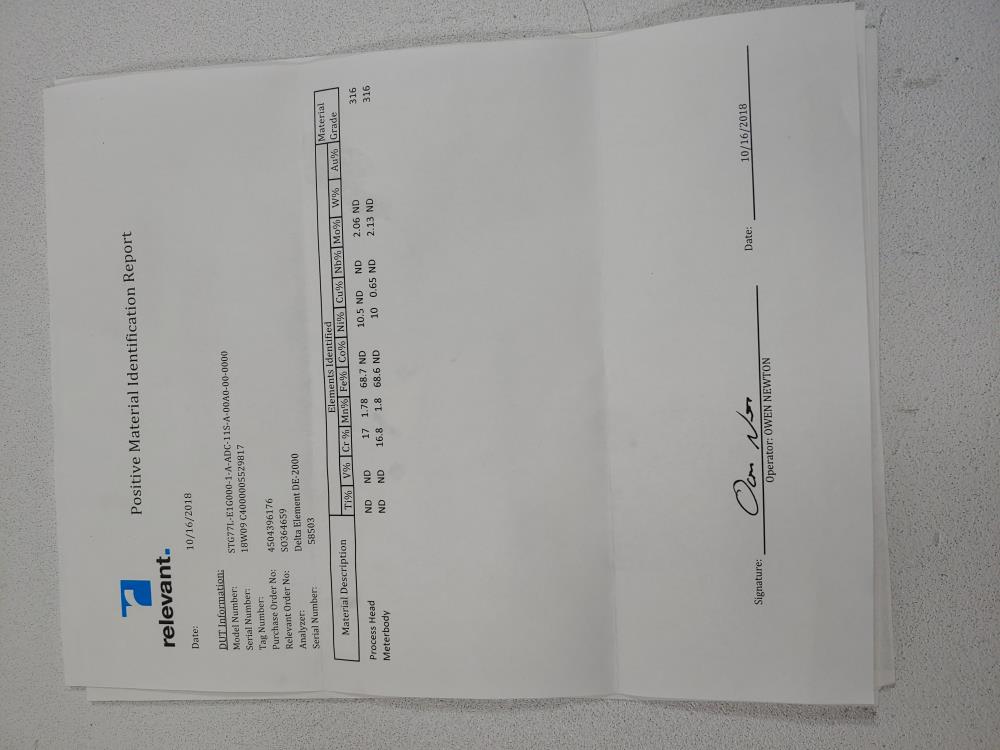 Honeywell STG700 SmartLine Gauge Pressure Transmitter STG77L-E1G000