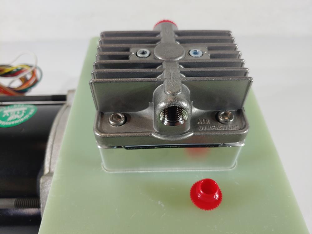 ADI Dia-Vac Pump Model# R221-FT-RA1-L with Marathon Electric Motor ...