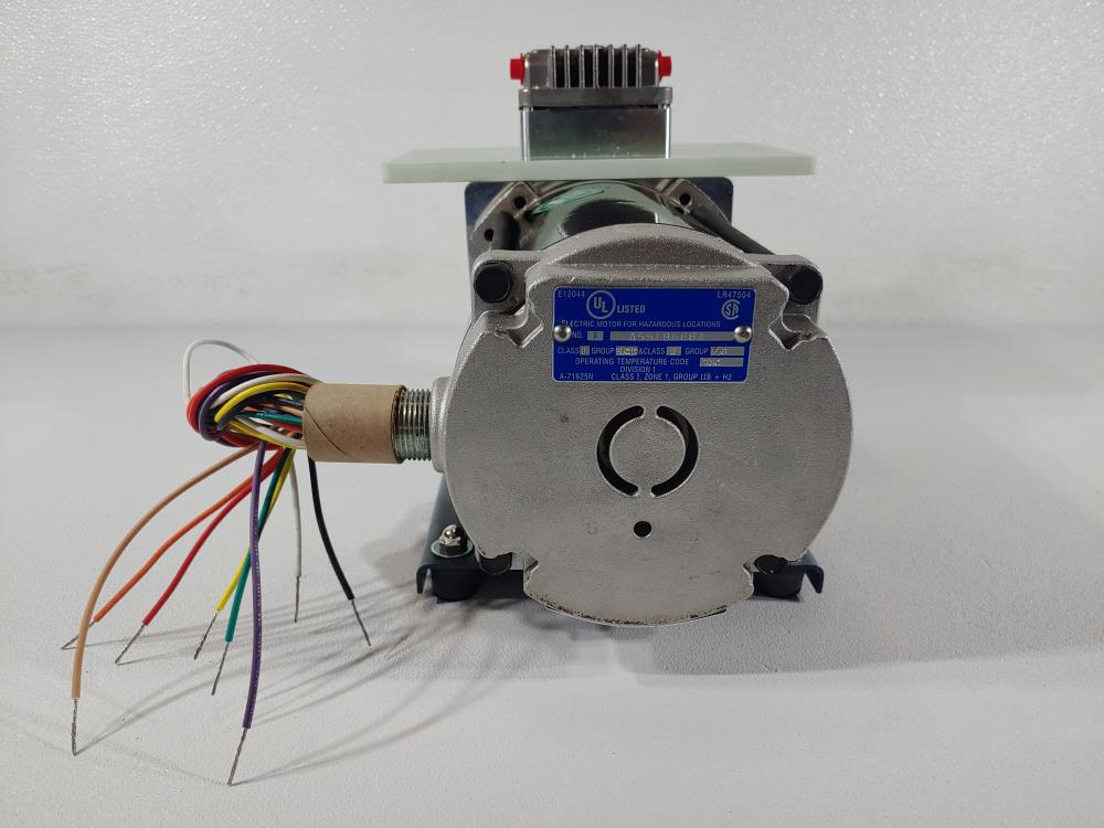 ADI Dia-Vac Pump Model# R221-FT-RA1-L with Marathon Electric Motor ...